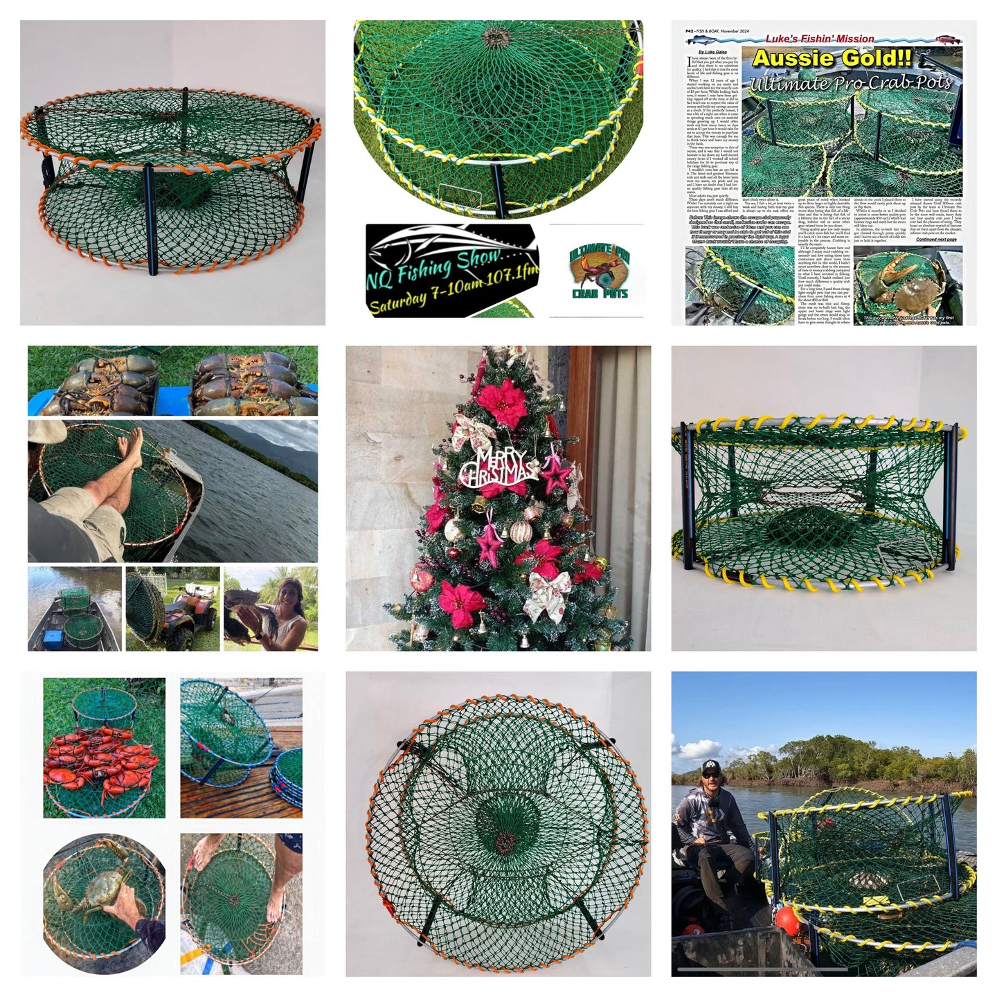 The #1 Crab Pots in Australia – Ultimate Pro Crab Pots